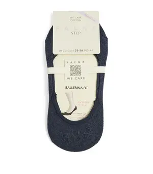 Falke Step Medium-Cut Invisible Socks Navy