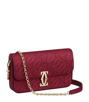 Cartier Textured Shoulder Bags