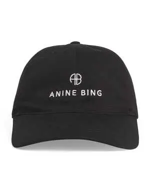 ANINE BING Jeremy Baseball Cap - Black