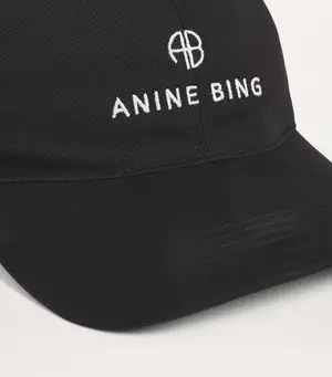 ANINE BING Jeremy Baseball Cap - Black