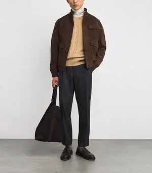 Polo Ralph Lauren Wool-cashmere Cable-knit Sweater