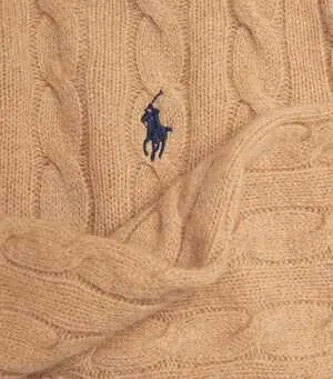 Polo Ralph Lauren Wool-cashmere Cable-knit Sweater