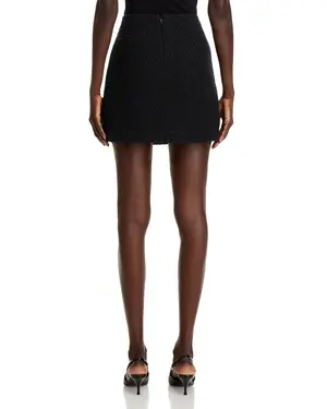 Veronica Beard Perry Tweed Mini Skirt