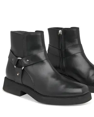Whistles Matteo Ankle Biker Boots
