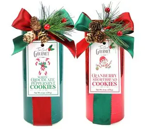 TOO GOOD GOURMET Set Of Holiday Deco Cookietubes - One-color