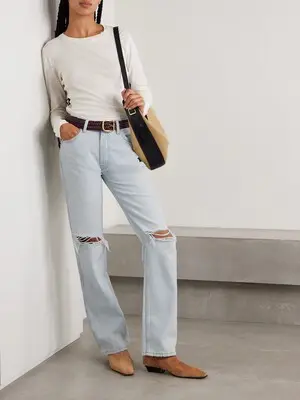 RE/DONE 90s Loose High-rise Straight-leg Jeans