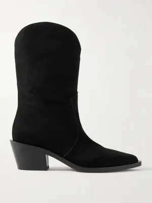 GIANVITO ROSSI Waylon 45 Suede Ankle Boots