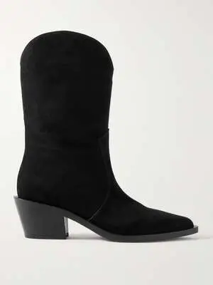 GIANVITO ROSSI Waylon 45 Suede Ankle Boots