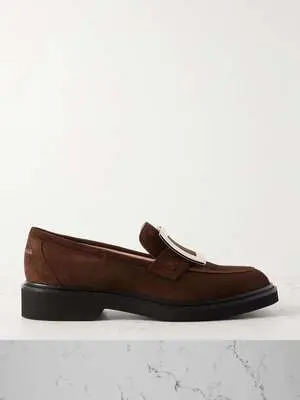 ROGER VIVIER Viv Rangers Buckled Loafers