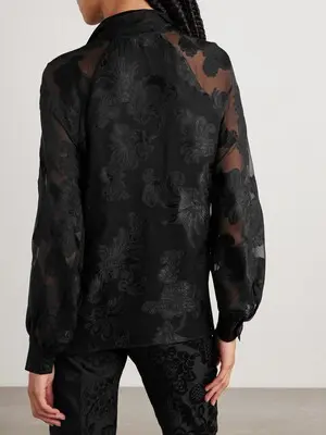 Etro Tie-detailed Blouse - Black