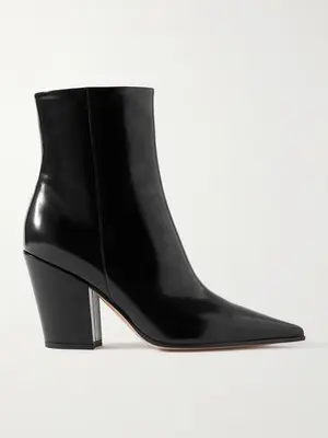 Gianvito Rossi Glossed Booties