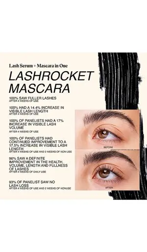 FRECK BEAUTY Lashrocket Mascara With Lash Enhancing Peptides