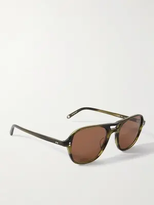 Garrett Leight Doc Aviator Sunglasses