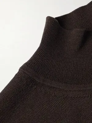 Mr P. Merino Wool Mock-neck Sweater