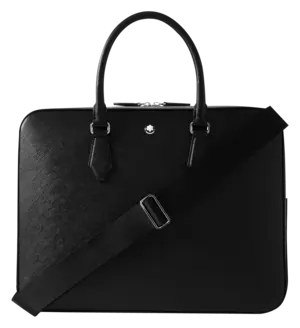 MONTBLANC Textured-leather Briefcase