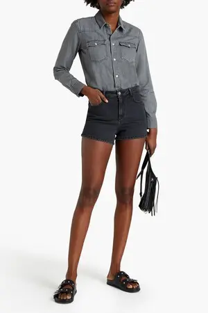 Maje Denim Playsuit
