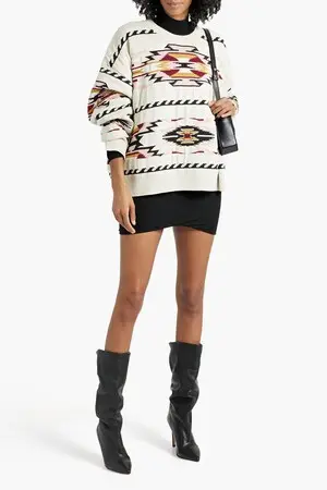 MARANT ETOILE Jalna Knitted Mini Skirt