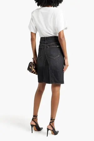 MARANT ETOILE Fiali Denim Skirt - Black