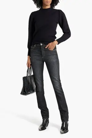 MARANT ETOILE Biliana High-rise Slim-leg Jeans