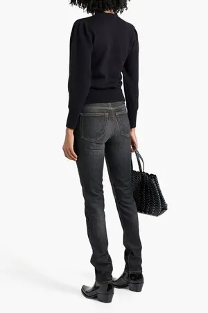 MARANT ETOILE Biliana High-rise Slim-leg Jeans