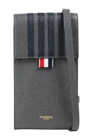 Thom Browne Pebbledleather Phone Pouch