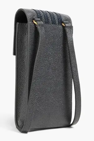 Thom Browne Pebbledleather Phone Pouch