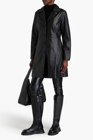 MUUBAA Leather Coat