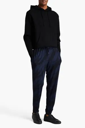 Derek Rose Tapered Printed Modalblend Jersey Sweatpants