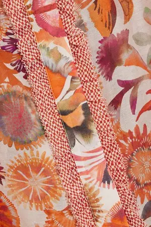 Saloni Pixie Floral-print Mini Dress