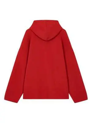 STUDIO TOMBOY Knitted Drawstring Hoodie