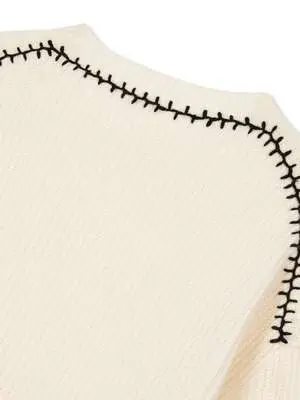 STUDIO TOMBOY Decorative Stitching Jumper