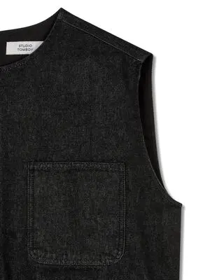 STUDIO TOMBOY Sleeveless Denim Dress