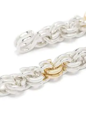 OUIE 14k Yellow Gold And Sterling Bracelet