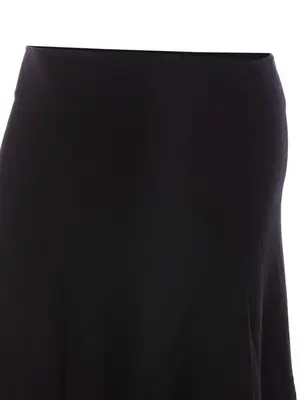 Khaite Mayu Mid-length Skirt - Black
