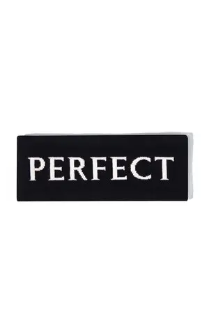 Perfect Moment Knit Headband - Black