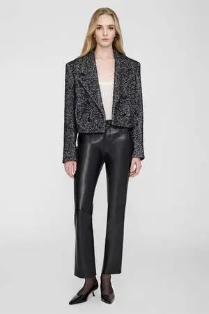 ANINE BING Vienna Herringbone Blazer