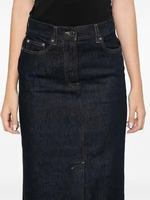 Loulou De Saison Rona Midi Skirt - Blue
