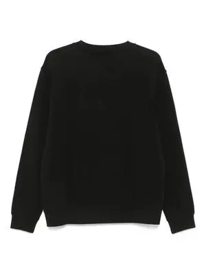 Karl Lagerfeld Rubberised-logo Sweatshirt