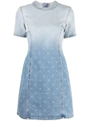 Givenchy Ombré-effect Denim Minidress