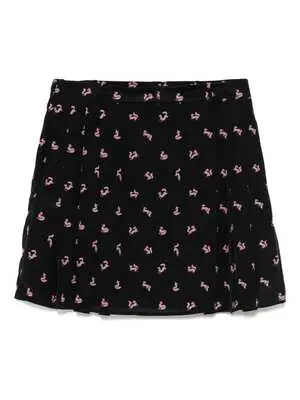 Maison Kitsuné Pleated Mini Skirt