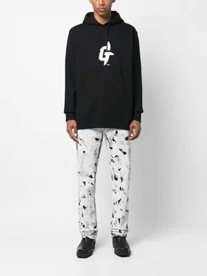Givenchy Logo-patch Cotton Hoodie