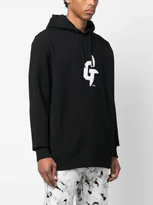 Givenchy Logo-patch Cotton Hoodie