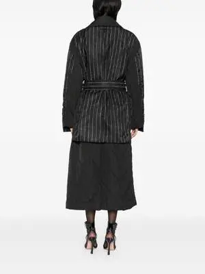 JEAN PAUL GAULTIER Striped Padded Coat