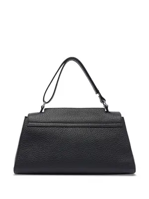 ORTIGNI Sveva Longuette Tote Bag - Black