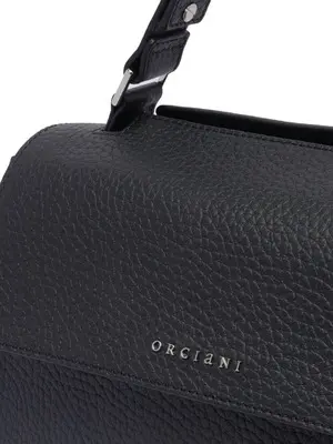 ORTIGNI Sveva Longuette Tote Bag - Black