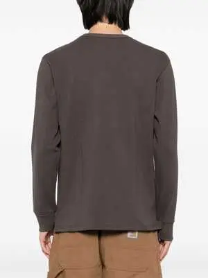 A BATHING APE Ape Head Cotton-blend Sweatshirt - Grey