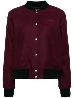 Maison Kitsuné Teddy Blouson - Red