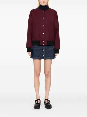 Maison Kitsuné Teddy Blouson - Red