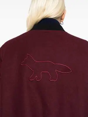 Maison Kitsuné Teddy Blouson - Red