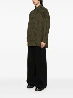 Yohji Yamamoto Floral-print Shirt